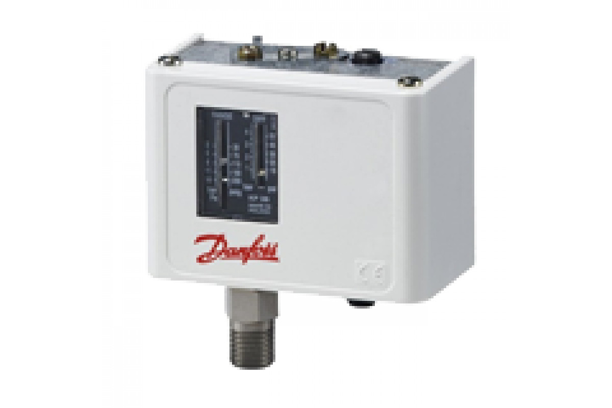 Реле давления, KP 35, -0.2–7.5 бар, дифф. 0.7–4 бар, G 1/4A, Danfoss