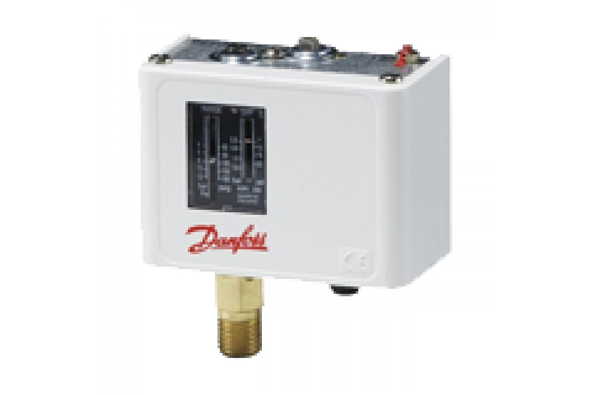 Реле давления, KPI 35, -0.2–8 бар, дифф. 0.5–2 бар, G 1/4A, Danfoss